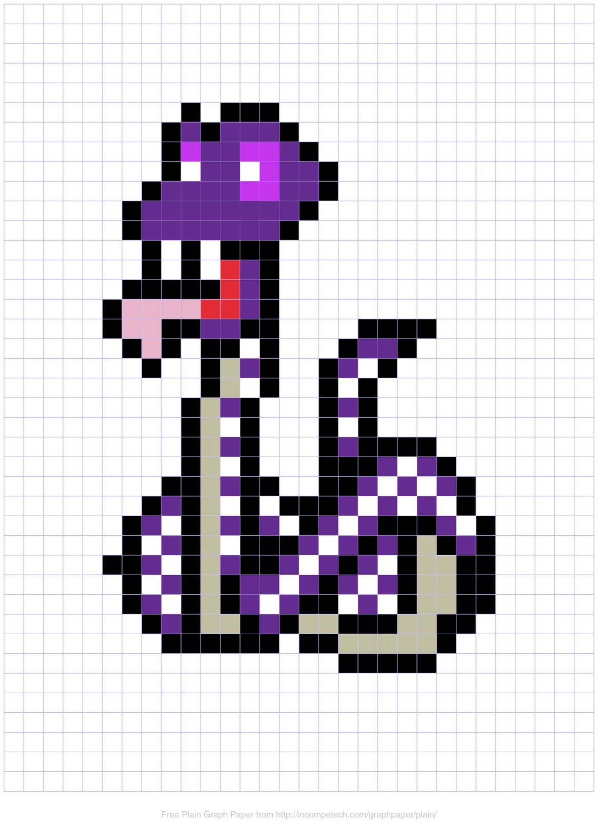 Eric Metzger Portfolio Site: Pixel Art- Snake's pets