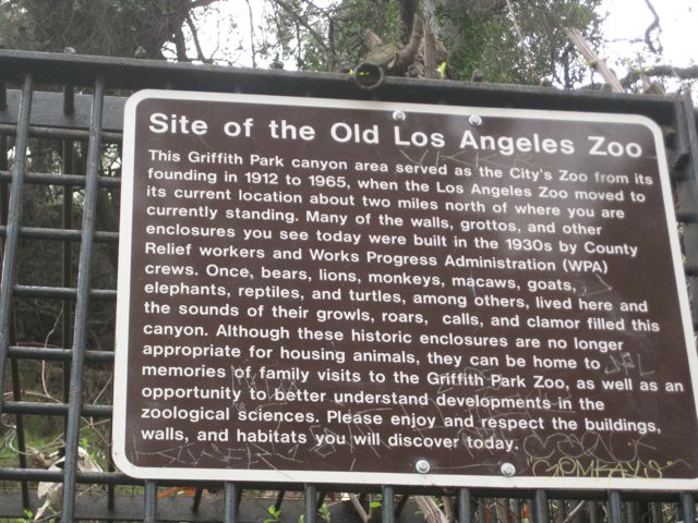 What Do I Know?: LA's Old Zoo Then and Now
