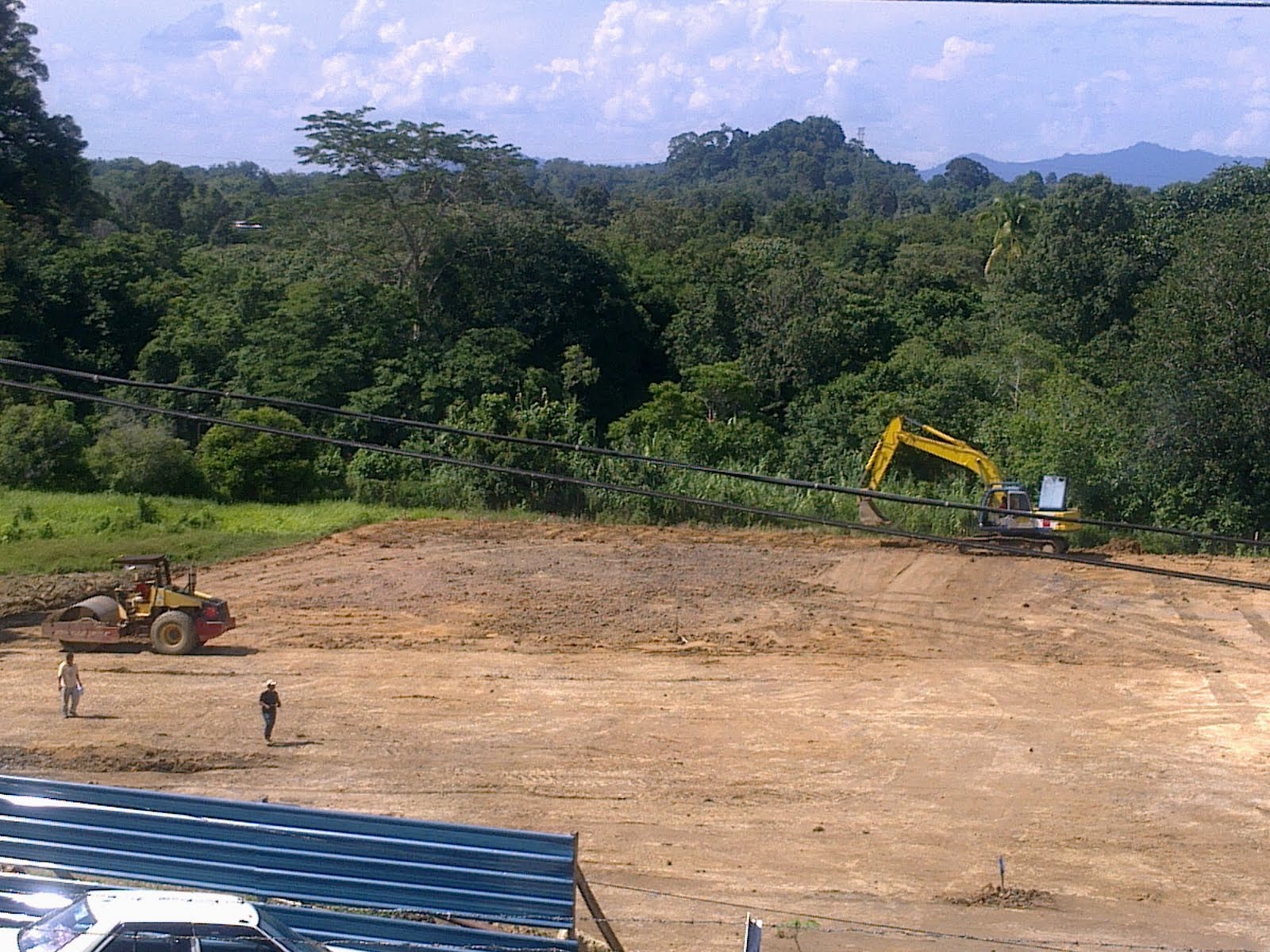 SK ENGKILILI NO.1: Tapak pembinaan bagunan sekolah