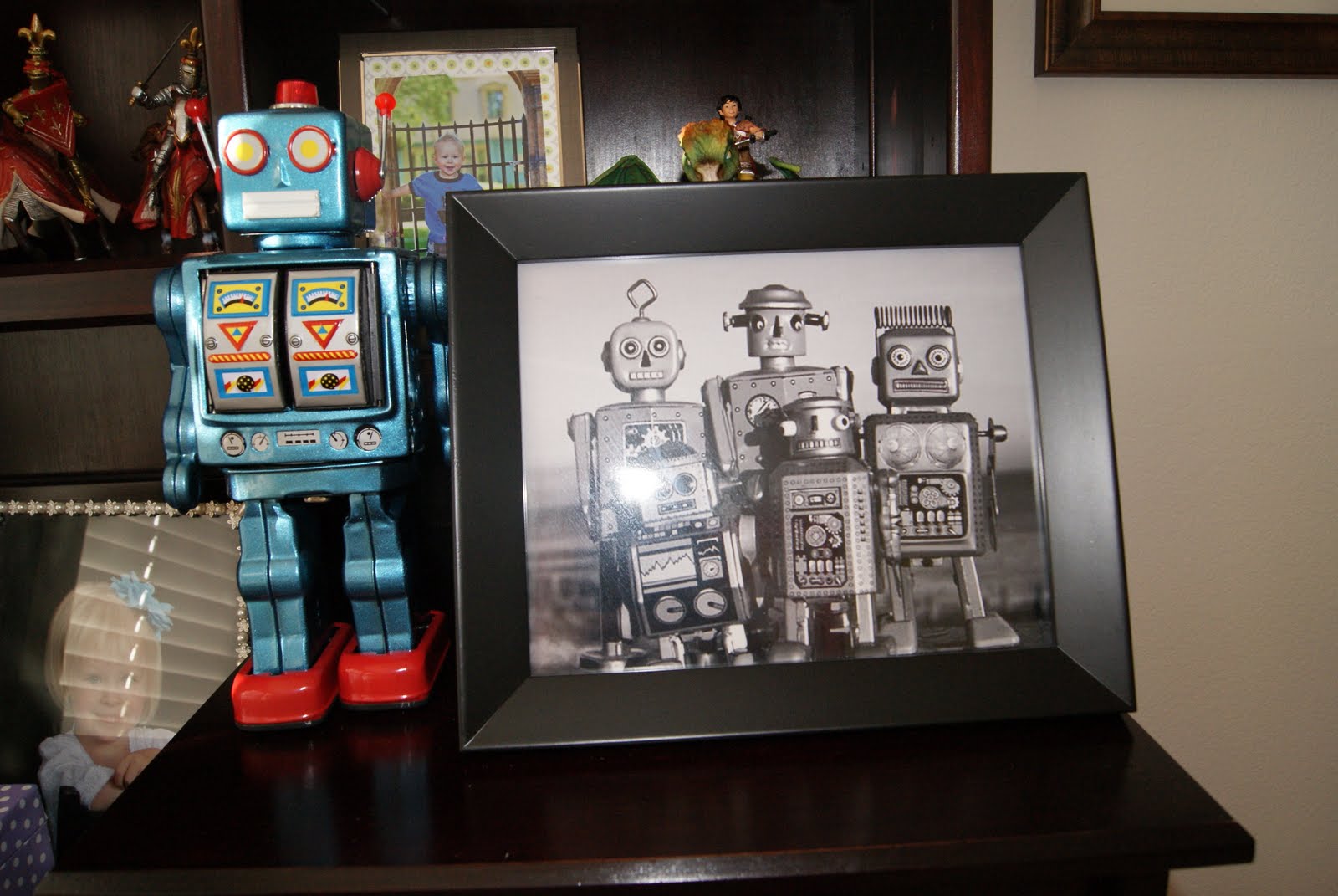 Crafting The Night Away: Robot Picture