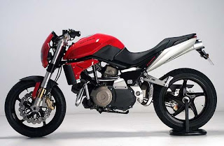 Automatic Retro Motorcycle: Gilera Ferro 850 automatic motorcycle