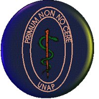 Medicina para estudiantes...: Logos de la Facultad y de la UNAP