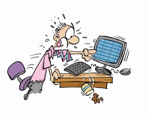 Gavin Thomson: computer rage