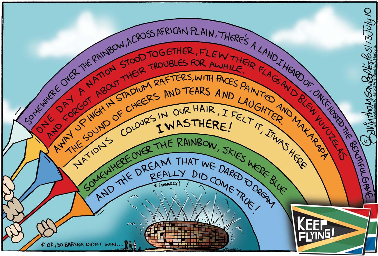 people's post cartoons: over the rainbow(nation)