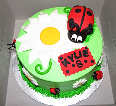 Sweet Bakin' Mamas: Lady Bug Cake