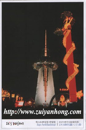 Sweet Memories Of ZuiYanHong: South Korea Daejeon Expo Park Hanbit Tower