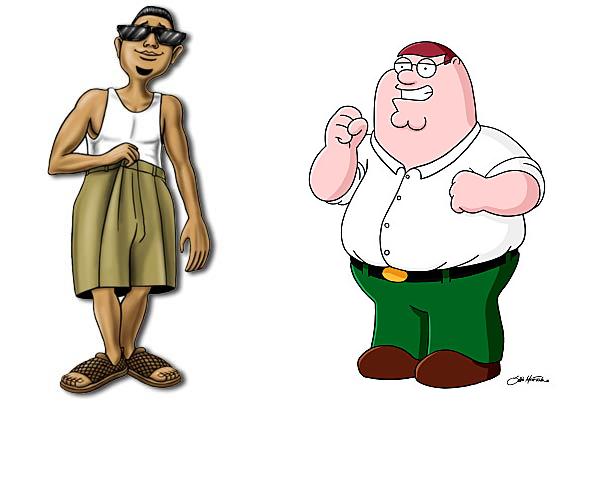 Imágenes animadas de gordos y flacos - Imagui