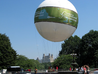Helium Balloon Ride Central Park New York City Public Domain Clip Art ...