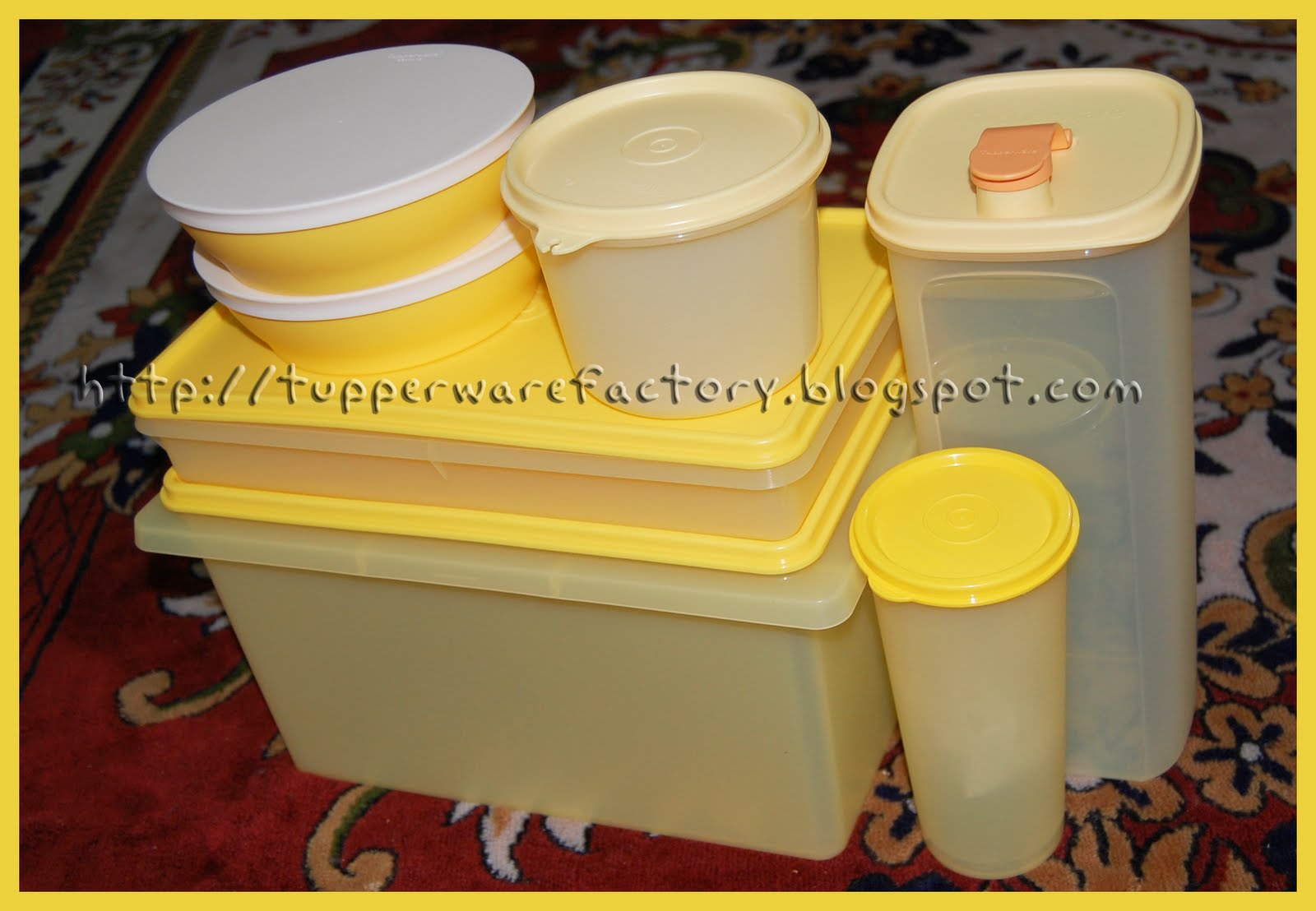 TUPPERWARE CREATIVE DESIGN: TUPPERWARE HOME SETS