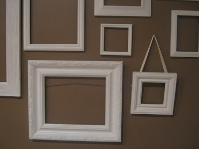 Dwelling & Telling: DIY: Empty Frame Collage