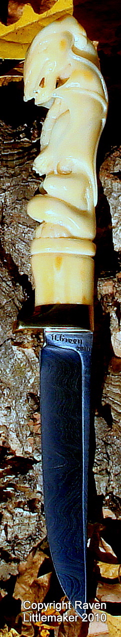 CARVINGS custom knives and art