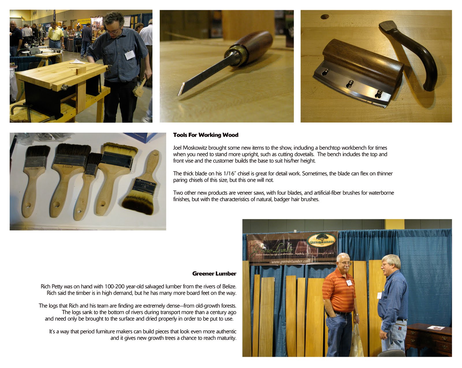 The Village Carpenter: What's New