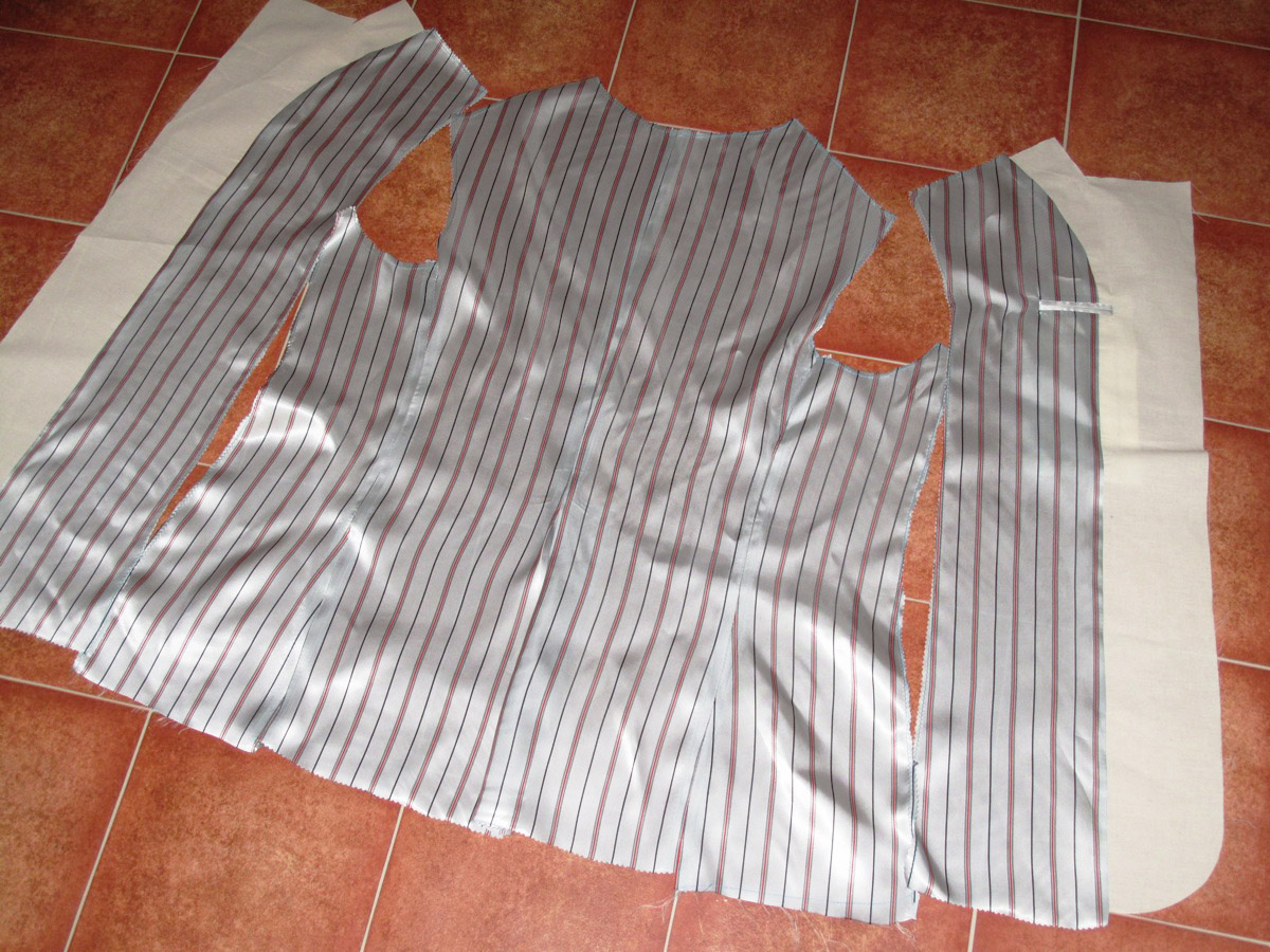 Making My Tennant Suit: Ultimate Tennant Suit -lining the calico test