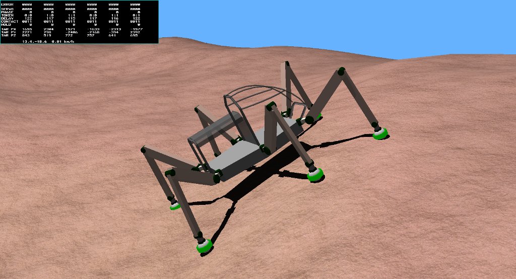 Mantis Hexapod Build Diary: Updated Simulation