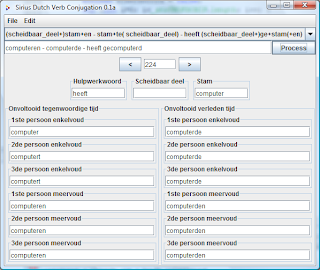 Living Words: Dutch Verb Conjugation