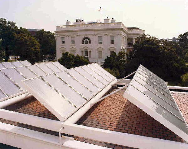 Ecology News: The White House finally bet solar panels