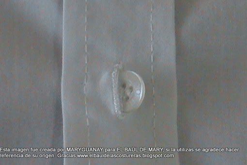 COLOCACIÓN DEL OJAL