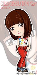 Girls' Generation Pictures: Gee Cartoon Ver., SNSD