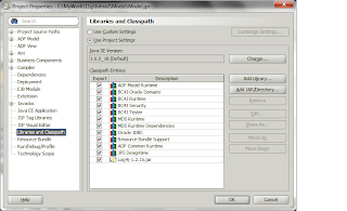 Welcome to Nick Aiva 's blog!: JDeveloper 11g:Using Log4j in ADF business components projects