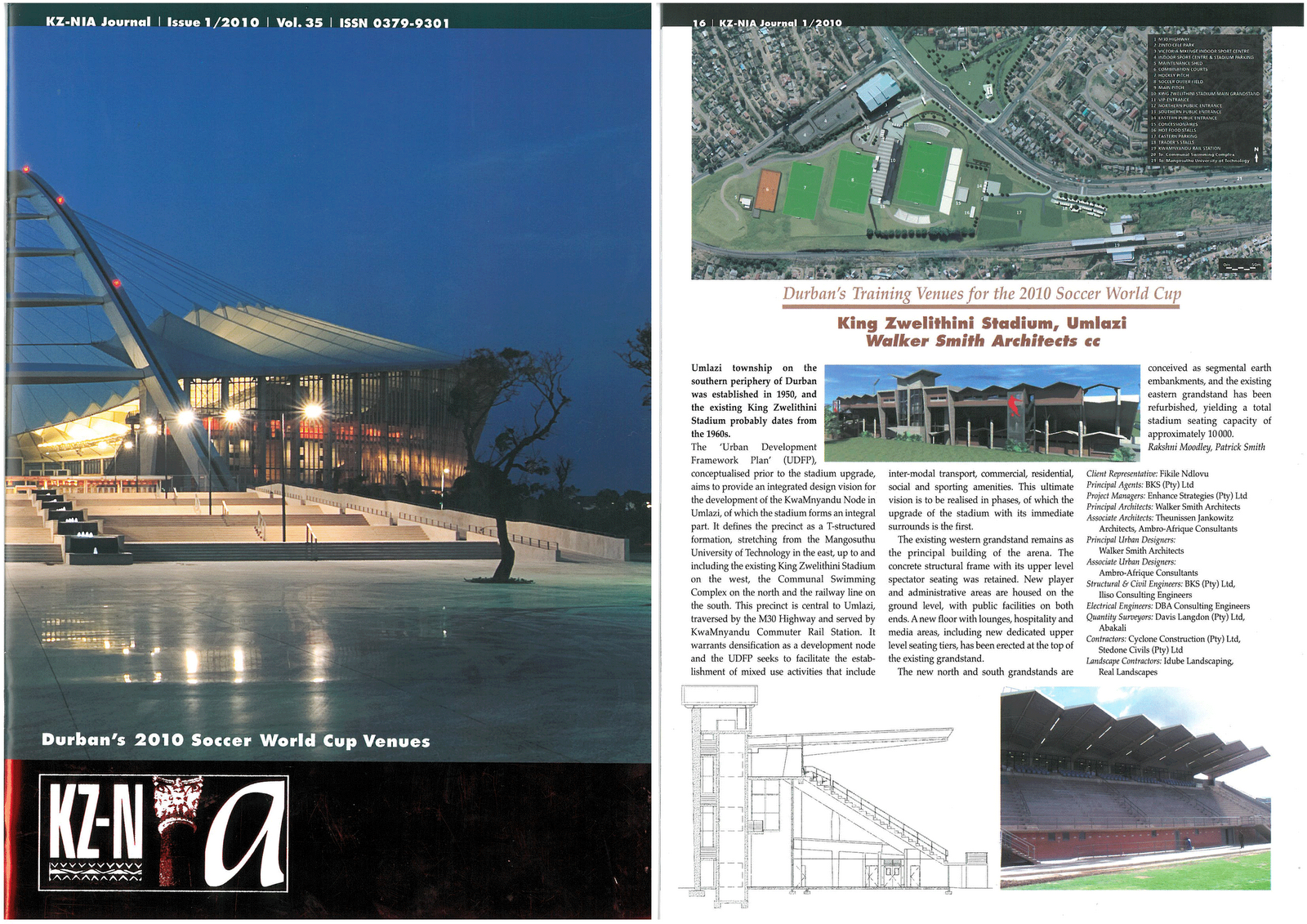 Walker Smith Architects: KZ-NIA Journal article on Umlazi urban design