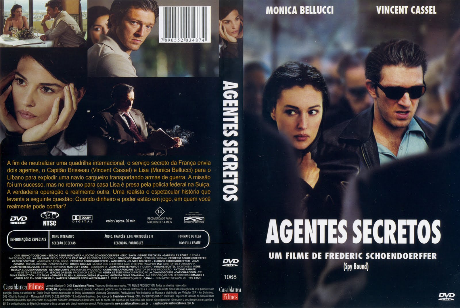 Capas Filmes Ação: Agentes Secretos