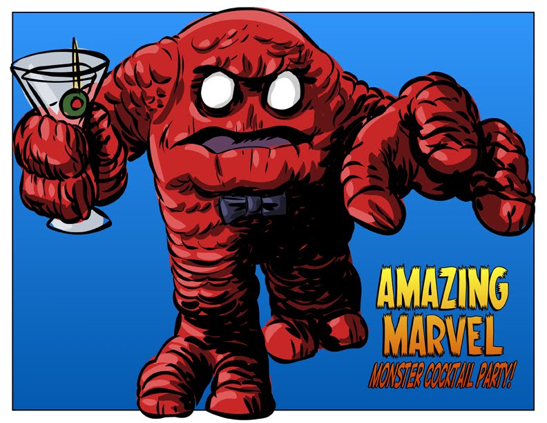 Brendan Tobin: Amazing Marvel Monster Cocktail Party: Orrgo!