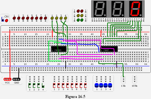 uamero-tools: Simulador de circuitos en protoboard