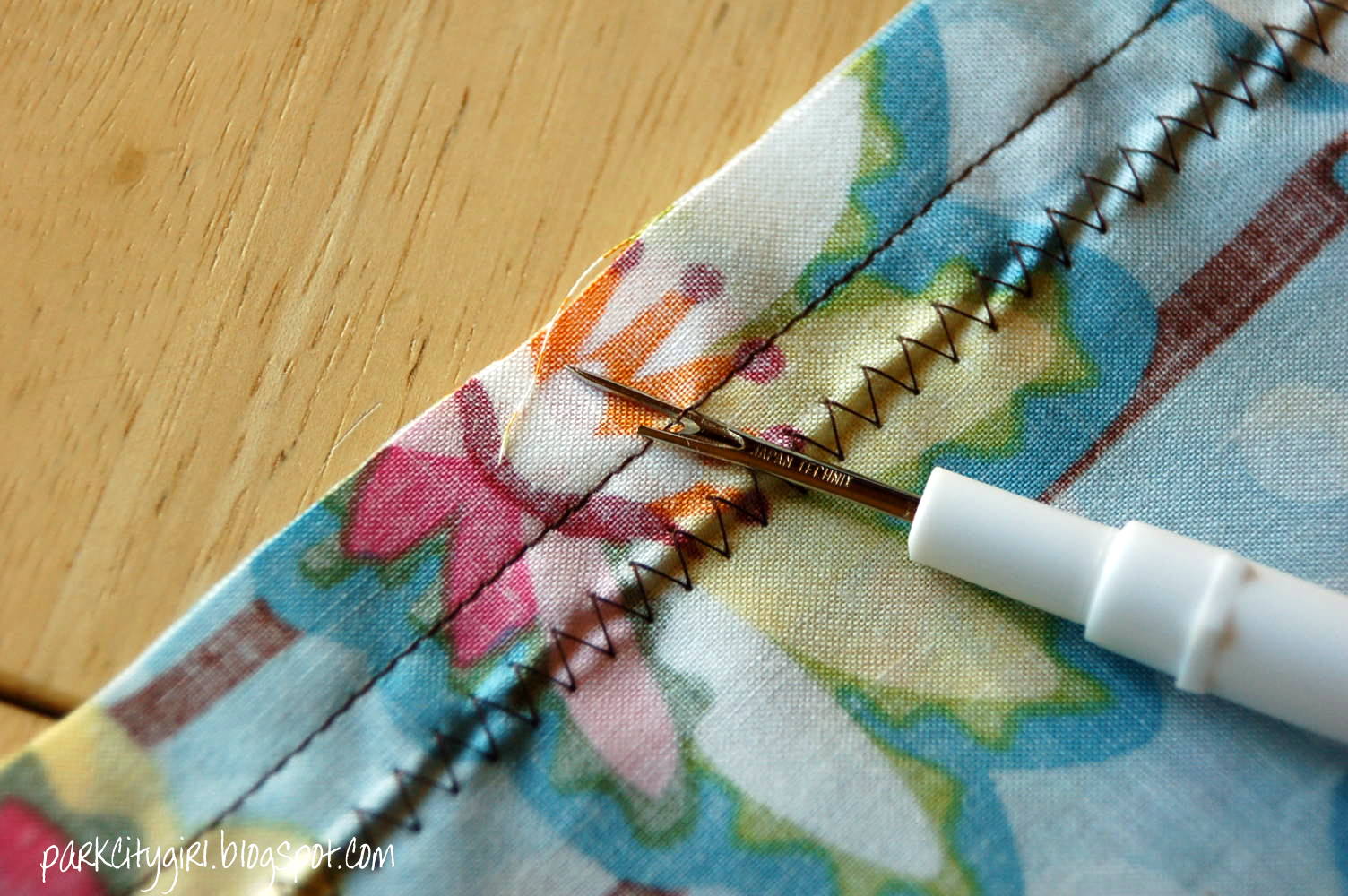 Amy's Creative Side: Basics Tutorial : Unpicking Stitches