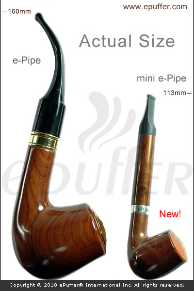 ePuffer Inc: fer Mini Electronic Pipe White Color (mini e-Pipe) Starter ...