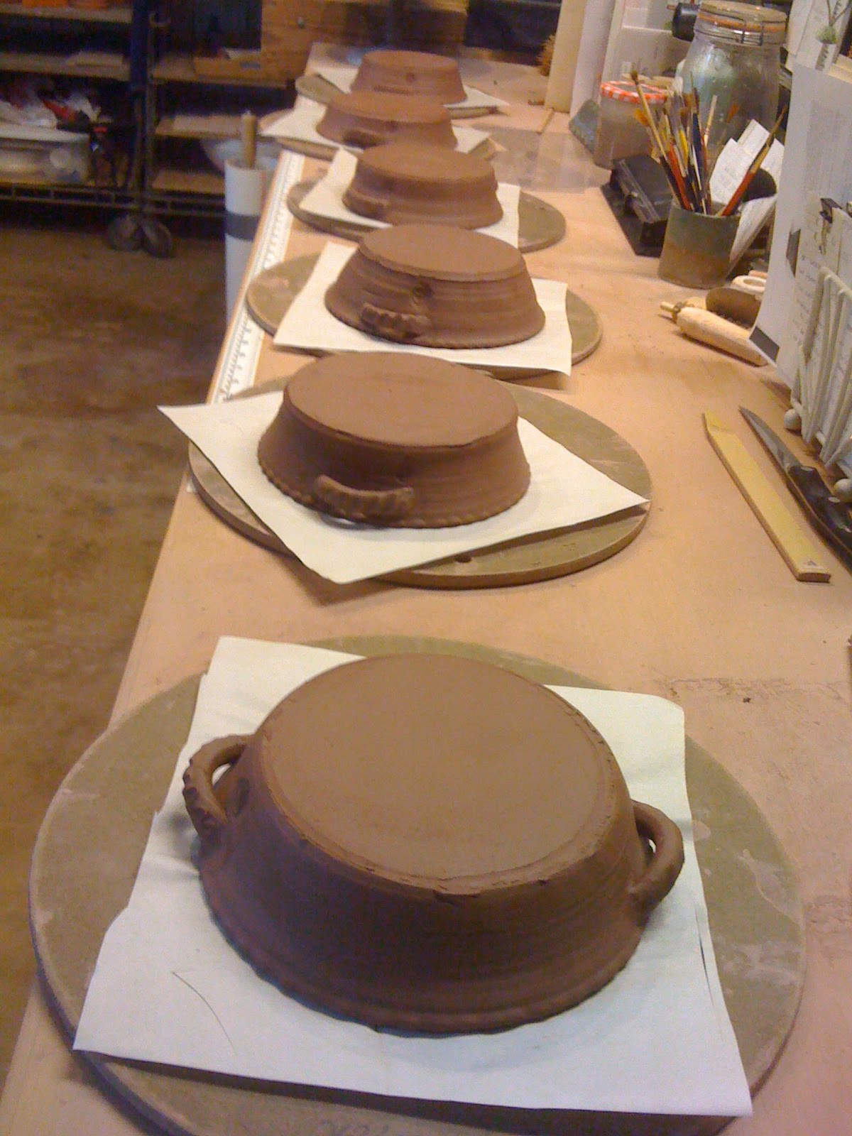 Sister Creek Pottery: earthenware clay