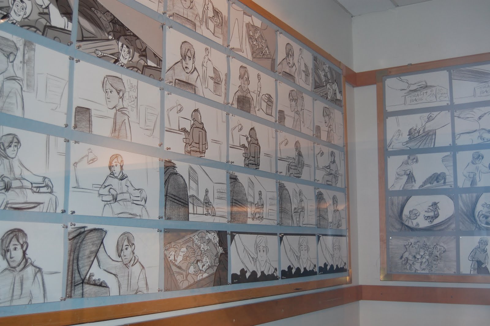 Pixar Animation Storyboard