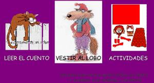 Maestra de infantil: Cuentos de lobos