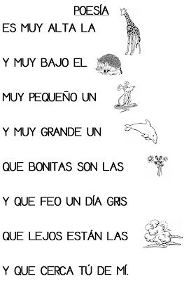 Maestra de infantil: Poesía de animales