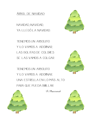 Maestra de infantil: Canción: Árbol de Navidad