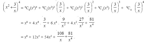 Binomial Theorem | Choose Online Math Guide