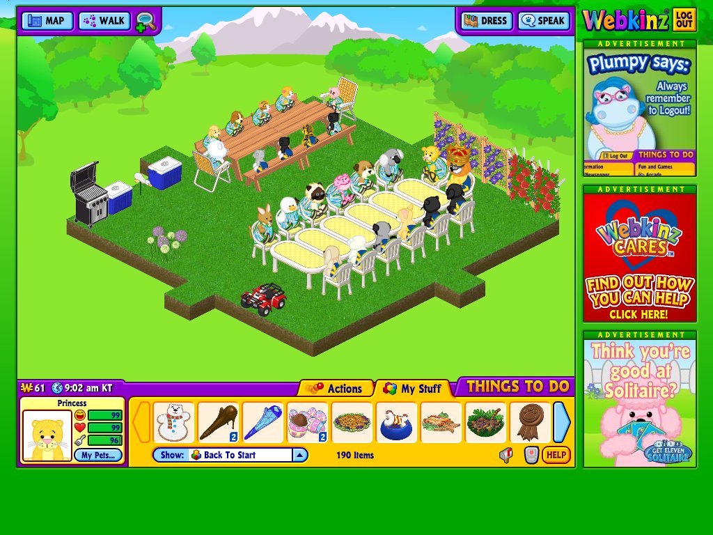 webkinz world: top camere webkinz