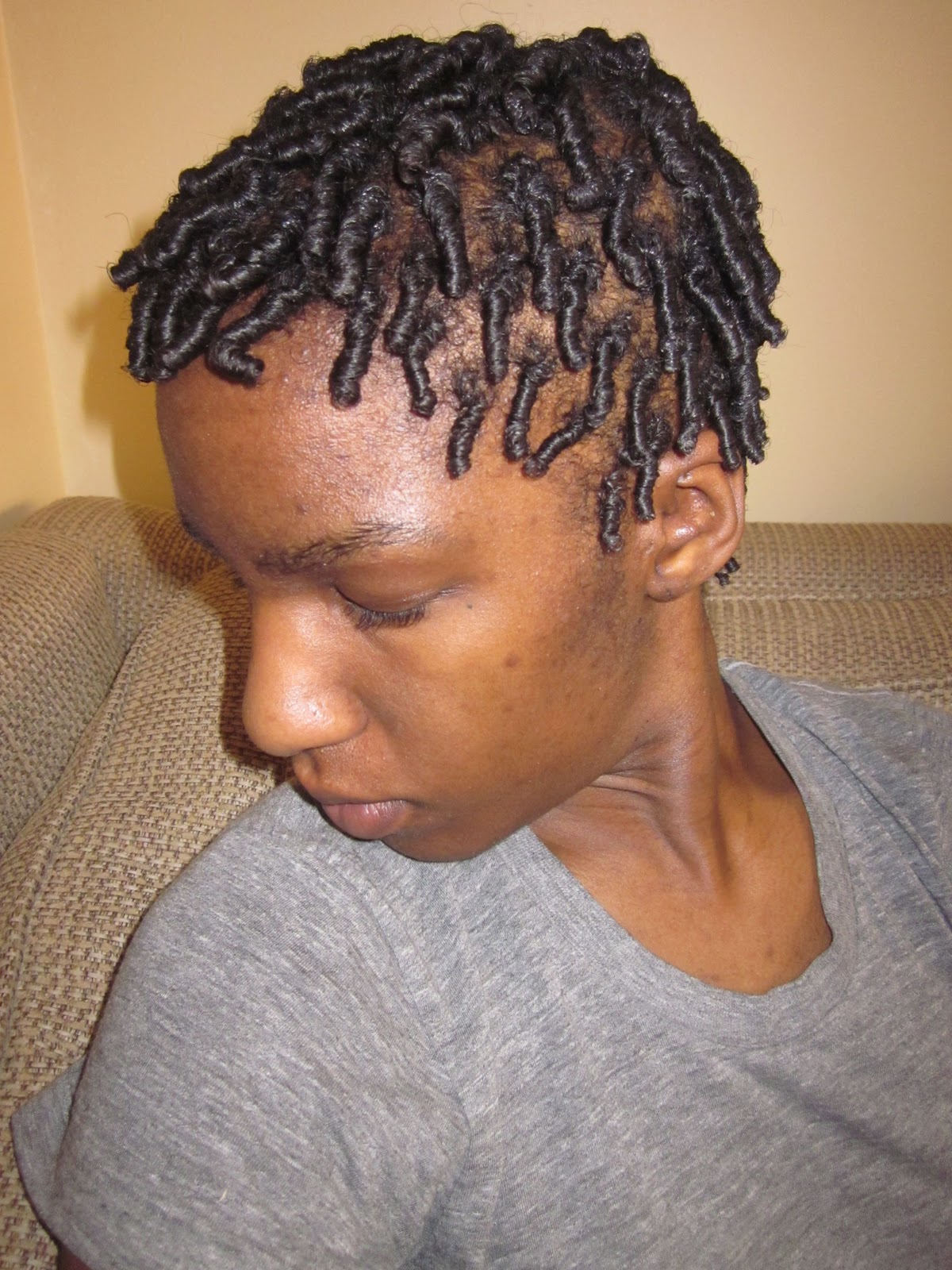Your Africa Is Showing: Perfect TWA Finger Coils & Coil Out