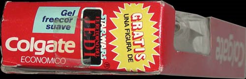 STAR WARS SPANISH ITEMS: CAJA PROMOCIONAL DE COLGATE