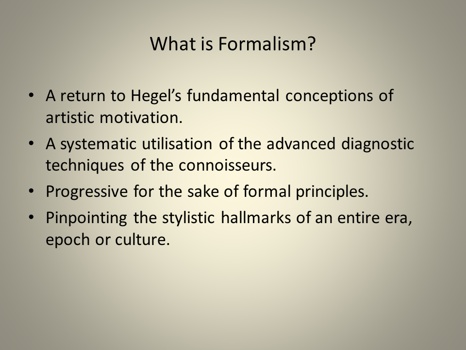 Histories of Fine Art: Formalism: Wölfflin and the Five Categories of ...