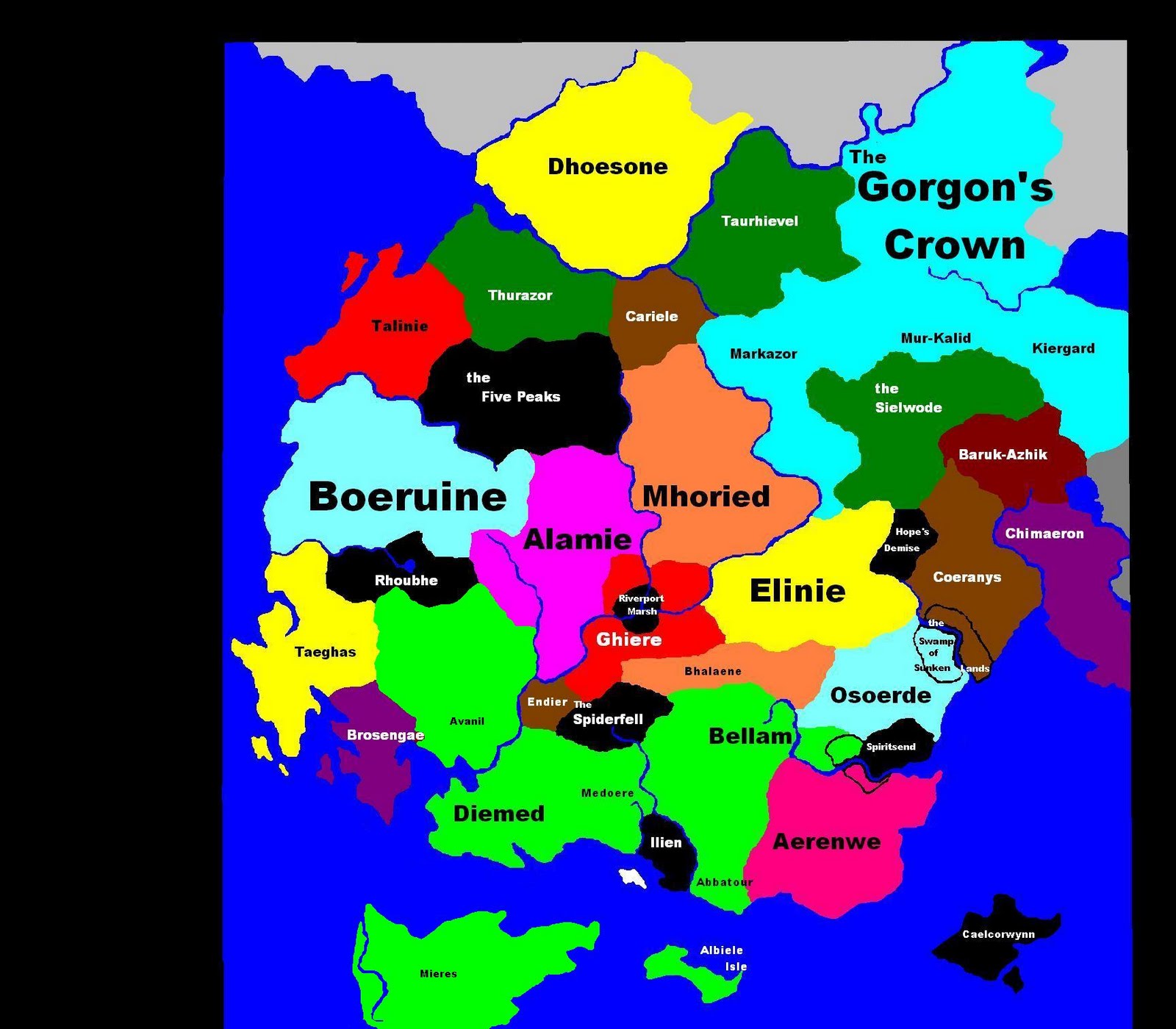 Sedrie Bellamie's Games: Maps For Fun