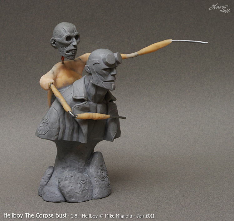 Pikseldused: Hellboy The Corpse bust - 14