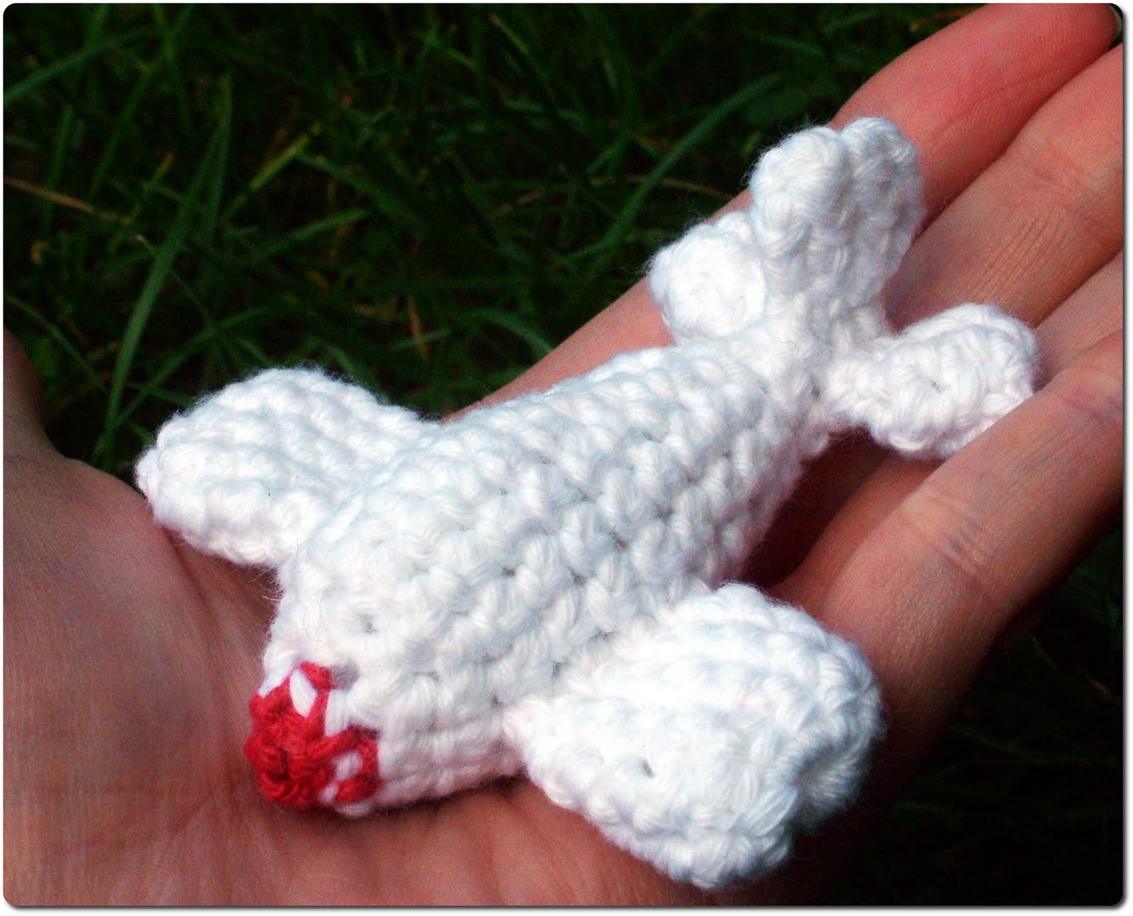 Muffins and More: Crocheted airplane
