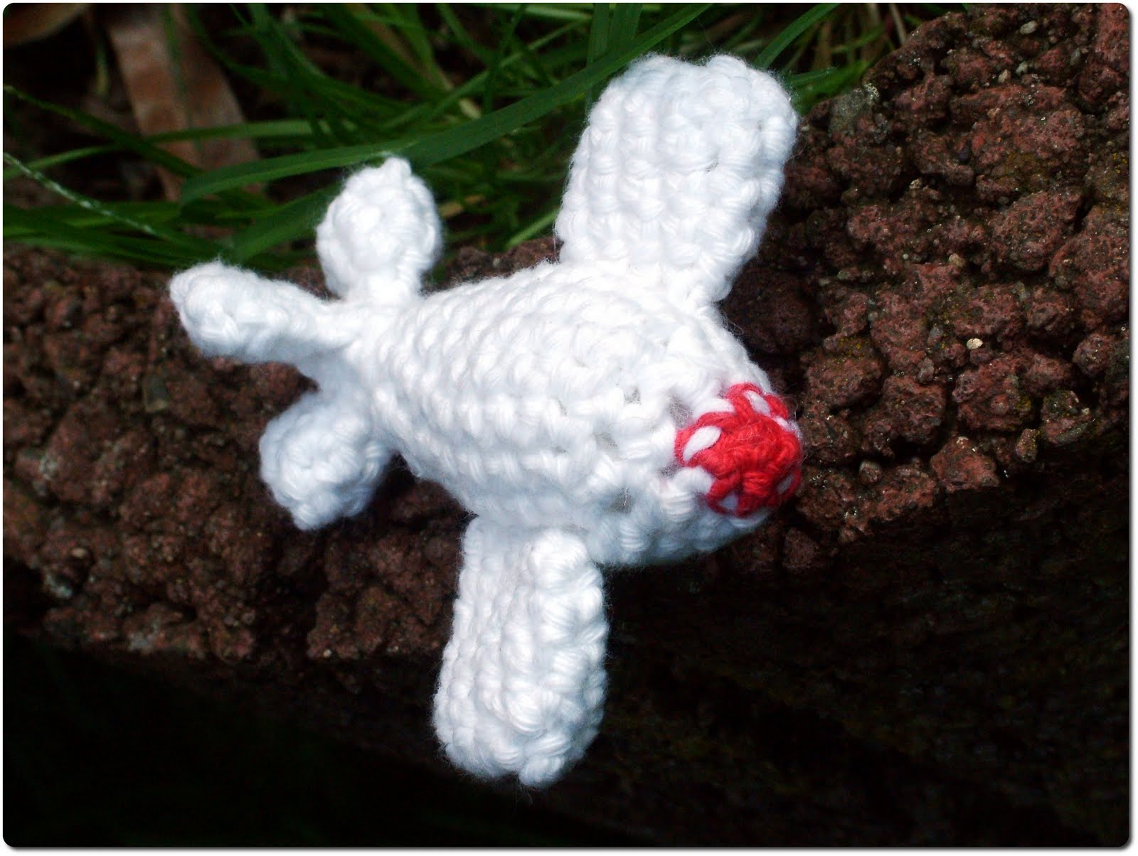 Muffins and More: Crocheted airplane