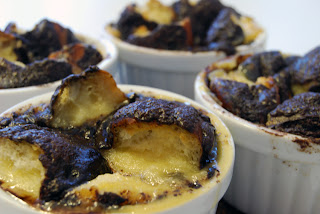 marikeli: Puding de donuts de chocolate