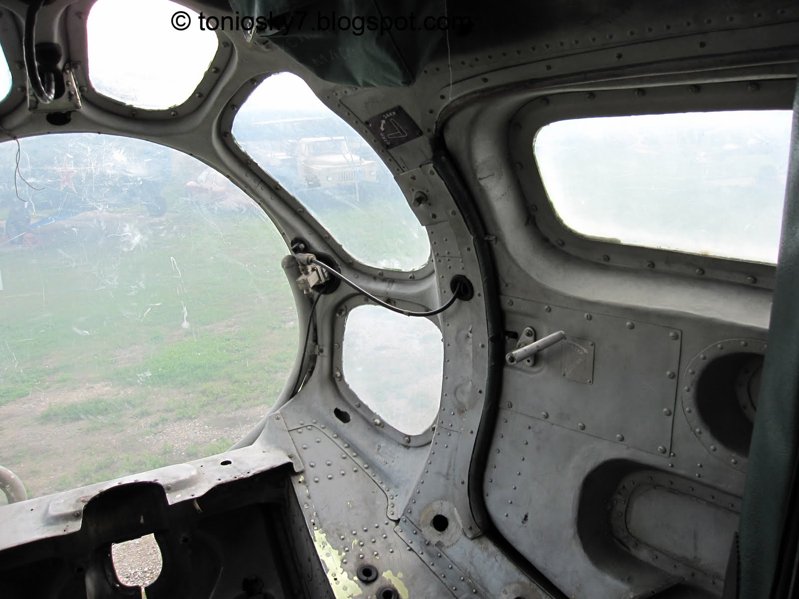 Mil Mi-6 Hook cockpit (Aviation museum of Riga, Latvia)