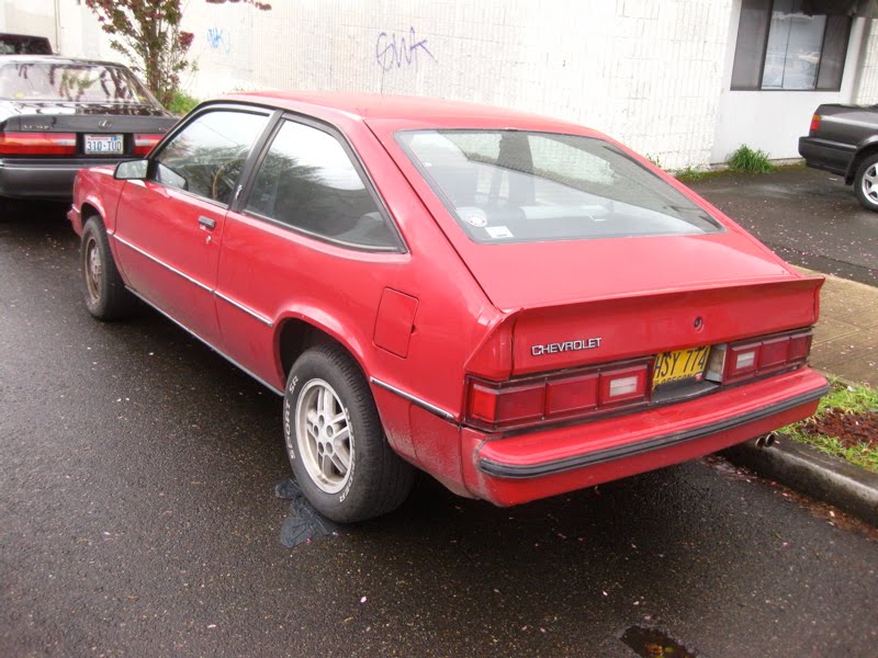 OLD PARKED CARS.: 1981 Chevrolet Citation X-11 Hatchback.
