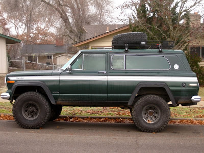 OLD PARKED CARS.: 1977 Jeep Cherokee Chief "S".