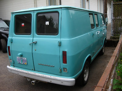 OLD PARKED CARS.: 1968 Chevrolet Van 108.