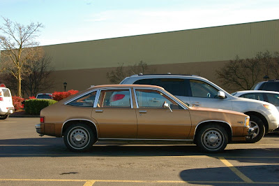 OLD PARKED CARS.: 1982 Chevrolet Citation 5-Door Hatchback.