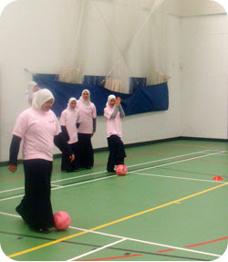 Muslim Women in SPORTS: Women, Get Set, Go! At Madani High School